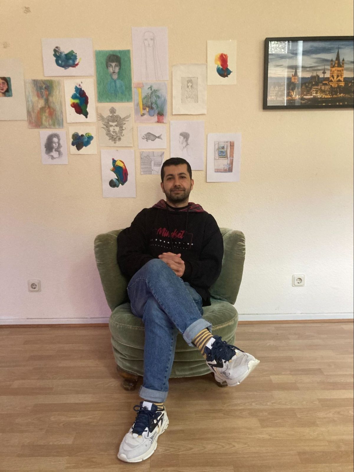 Mahdi Hafizi from Herat, Afghanistan is the first AR-artrmx studio ...