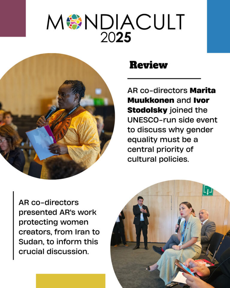 Art for All: Placing Gender Equality at the Heart of Tomorrow’s ...